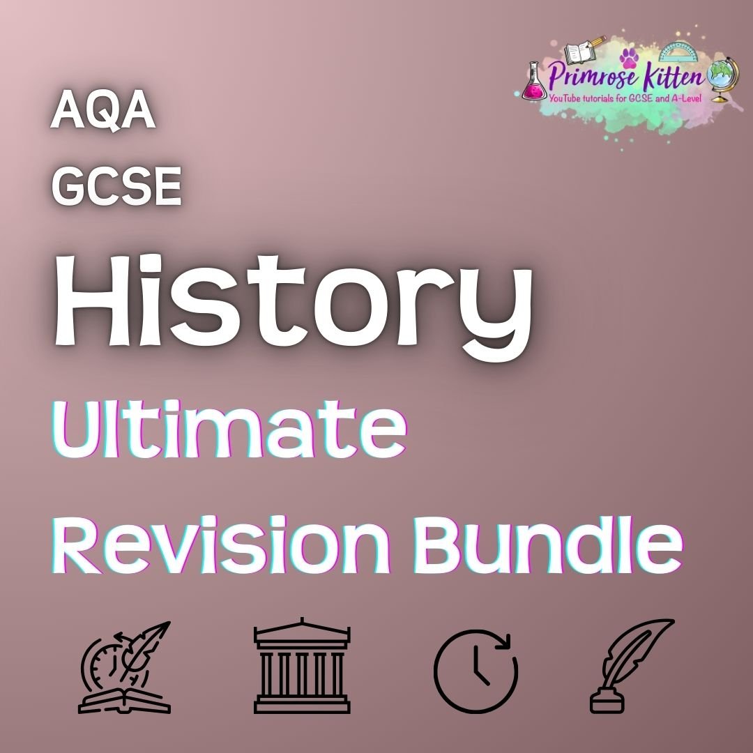 AQA GCSE History | Ultimate Revision Bundle– Primrose Kitten