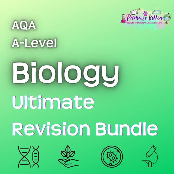 AQA A-Level Biology | Ultimate Revision Bundle– Primrose Kitten