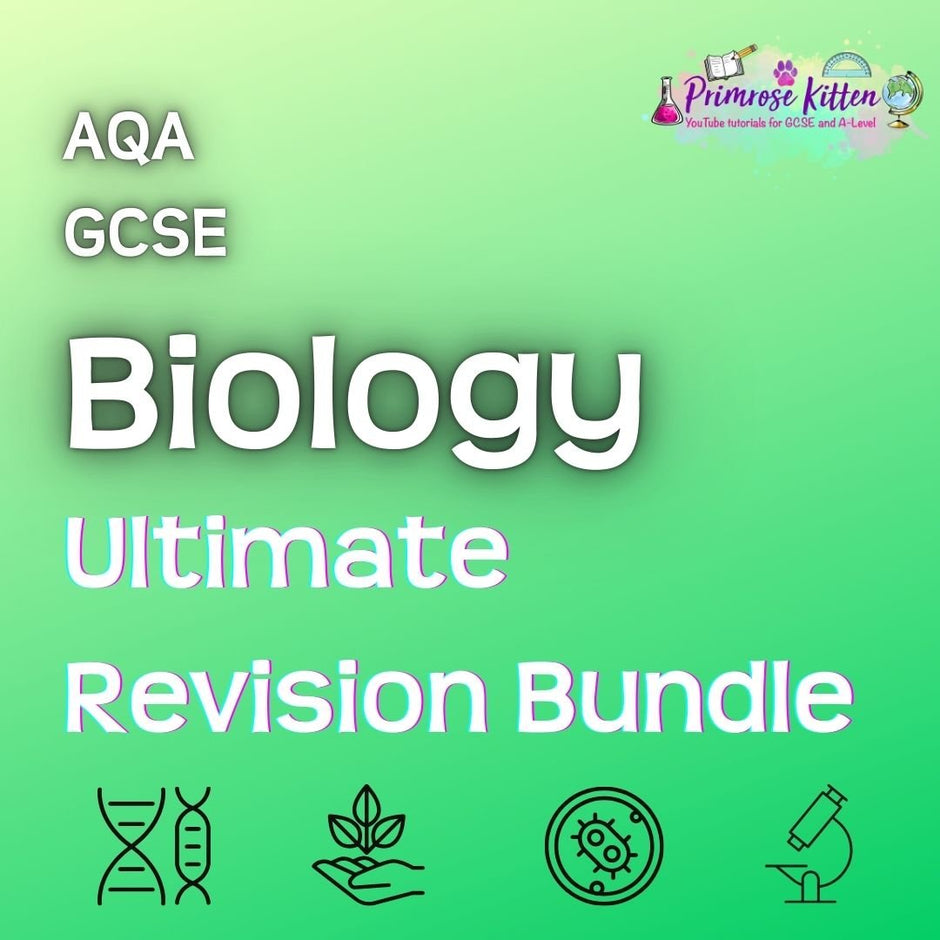 AQA GCSE Biology | Ultimate Revision Bundle– Primrose Kitten